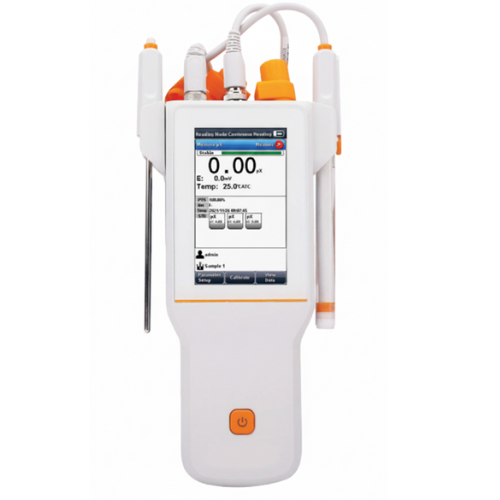 Portable pH Ion Meter Touchscreen Waterproof Laboratory Digital ...