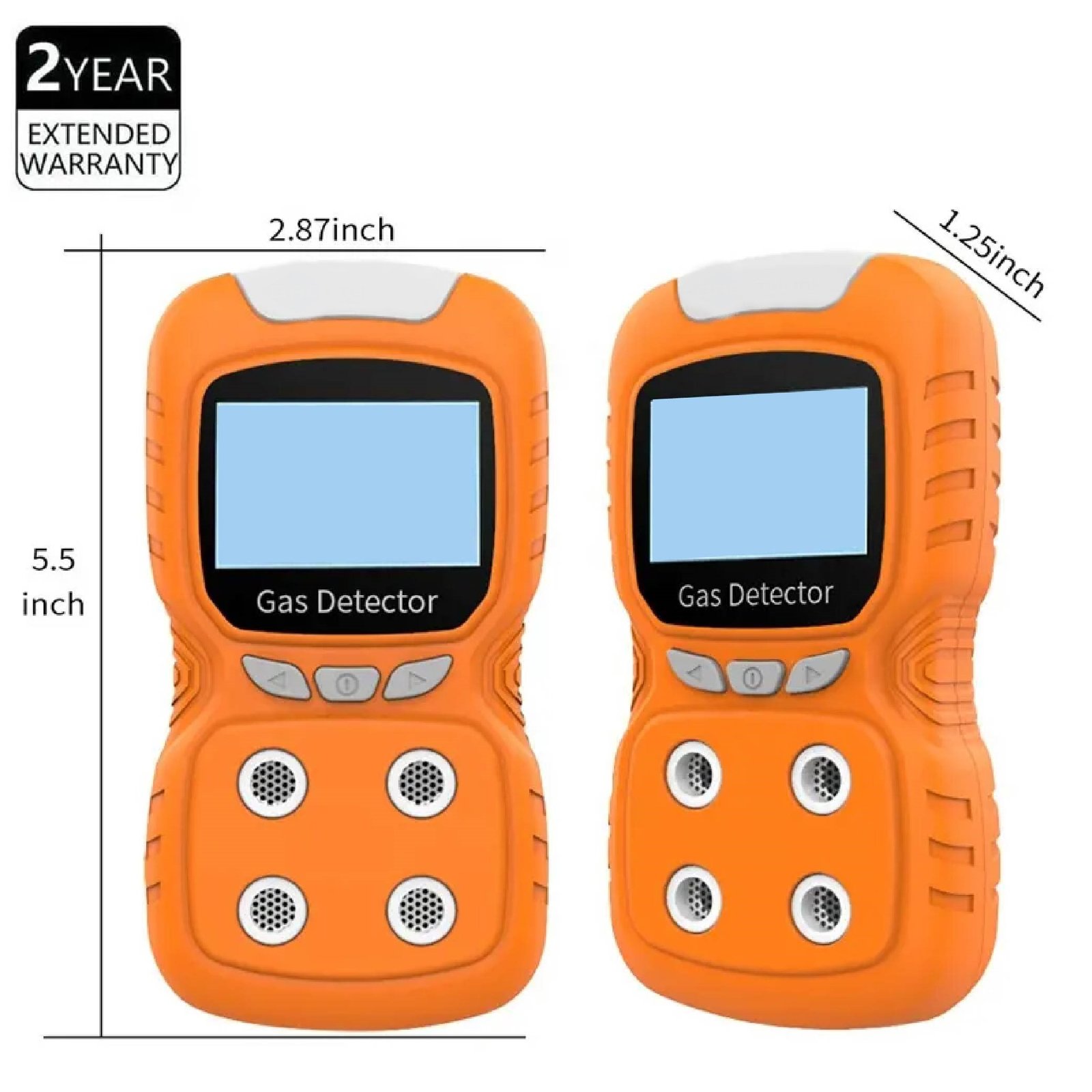Emissions and Stack Portable Multi Gas Detector 4 Gas Monitor with ...